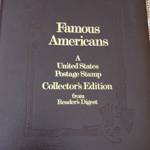 RD Famous Americans Stamp Collection Plus Inverted Jenny - Etsy