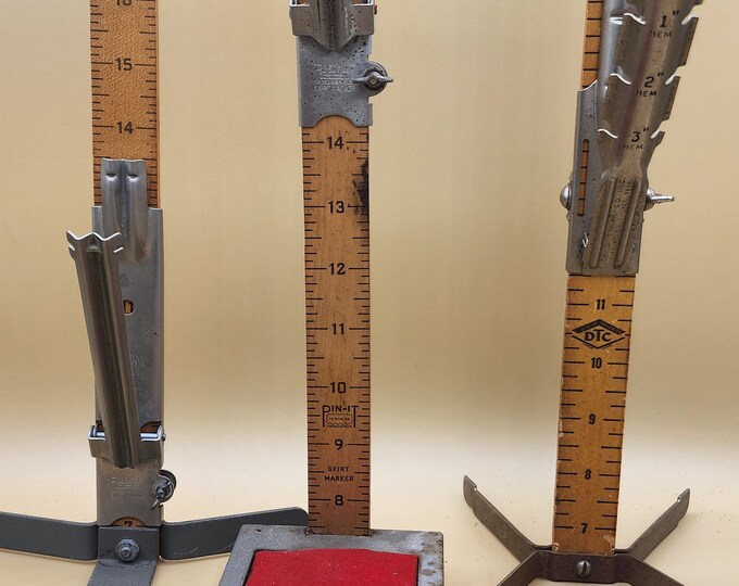 1950s Skirt Hem Markers Pin-it & Traum - Etsy