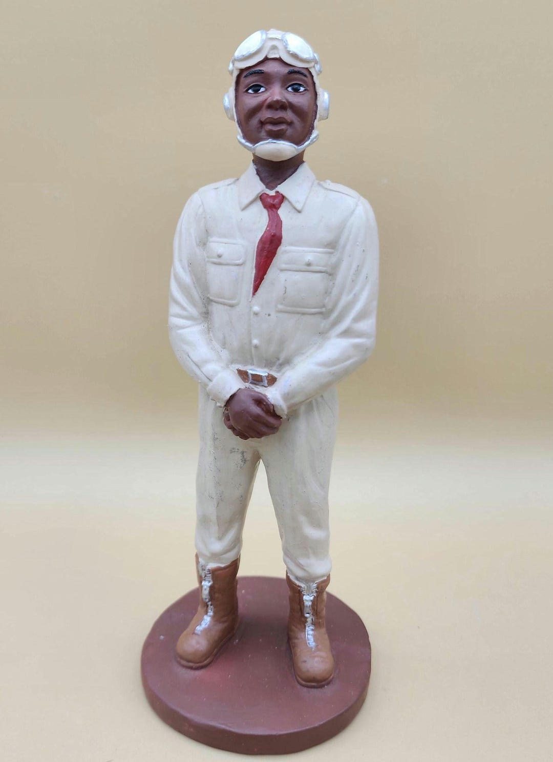 Vintage Tuskegee Airman Figure - Etsy