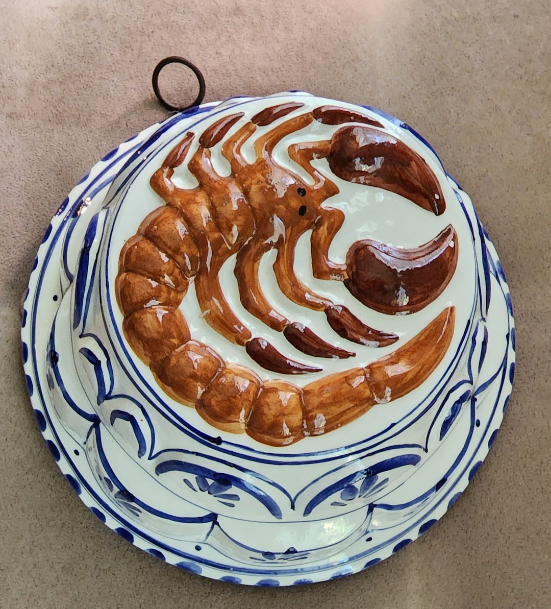 Rare Italian Ceramic Scorpion Mold by ABC Bassano - Etsy