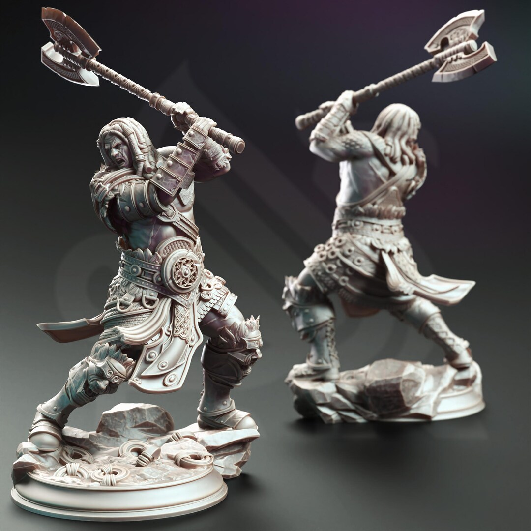 Colossal Knight Miniature Epic Warrior Dungeons and Dragons Mini RPG ...