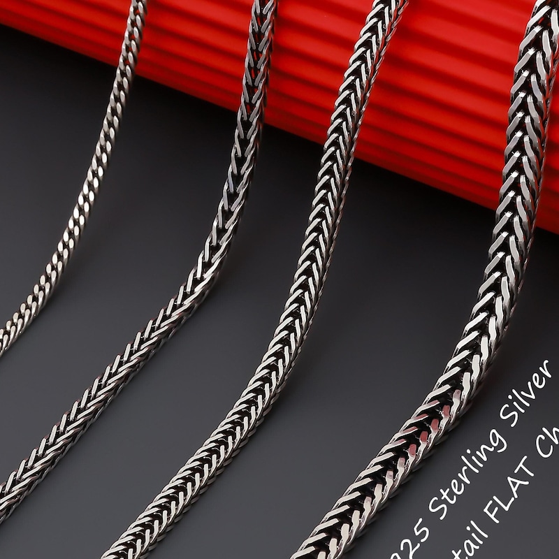 Oxidized 925 Necklace - Etsy