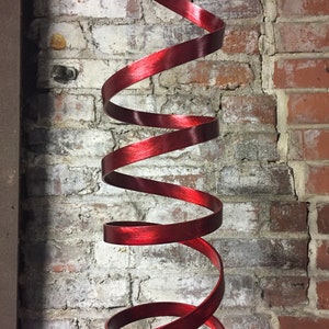 Candy Red Aluminum Metal Sculpture Garden Sculpture Abstract Art by ...