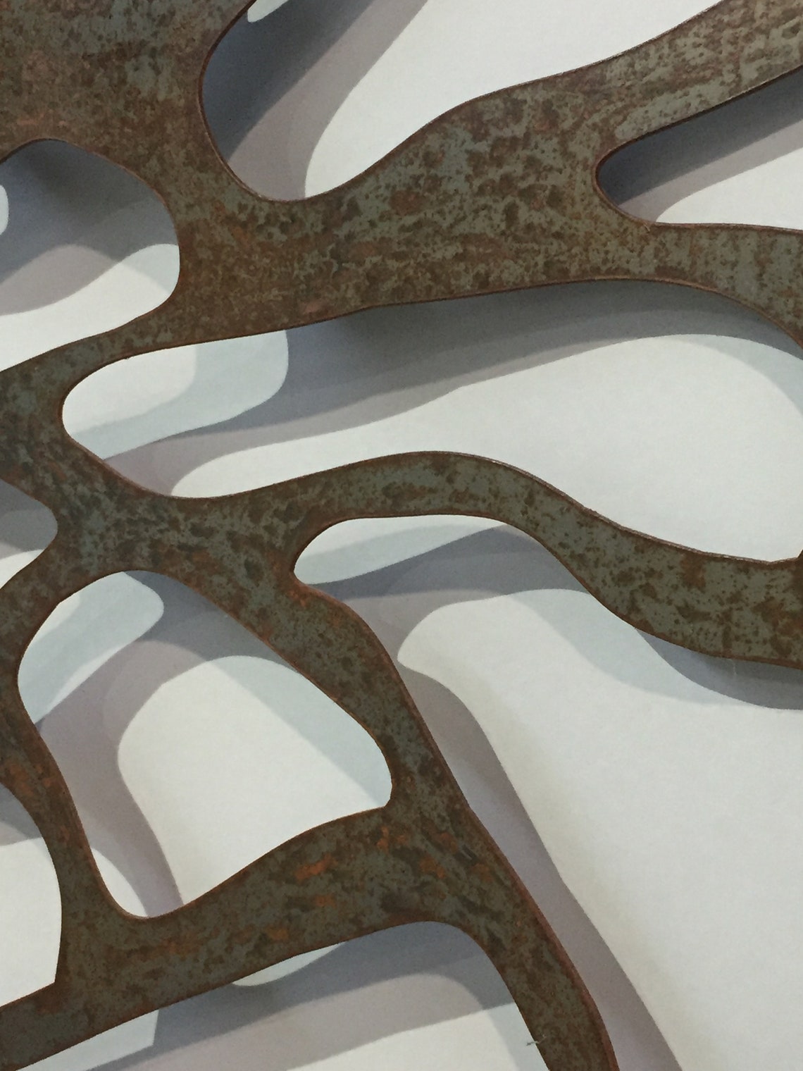 Metal Wall Art Sculpture Abstract Wall Sculpture Metallic Home - Etsy