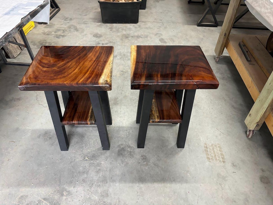 Live Edge Night Stands - Etsy