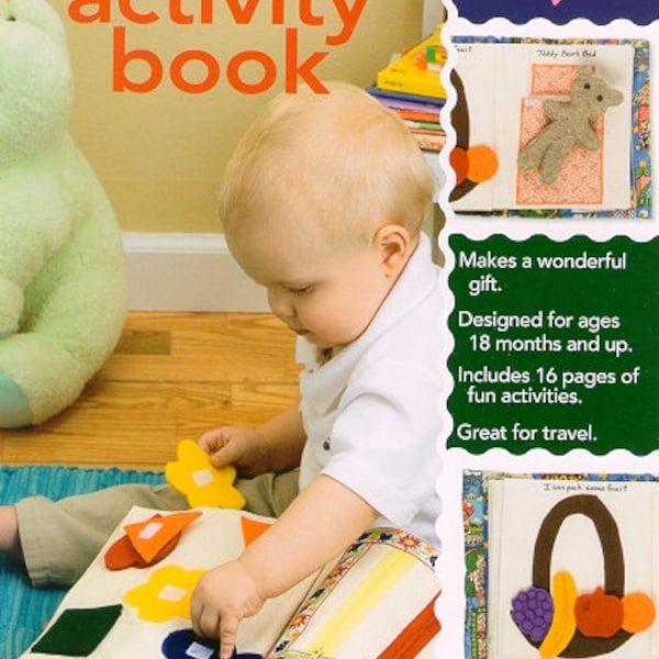 Cloth Activity Book - Etsy