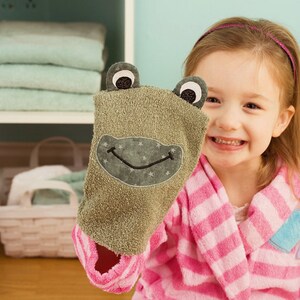 Washcloth Puppet E-pattern- Bath Puppet Pals - Etsy
