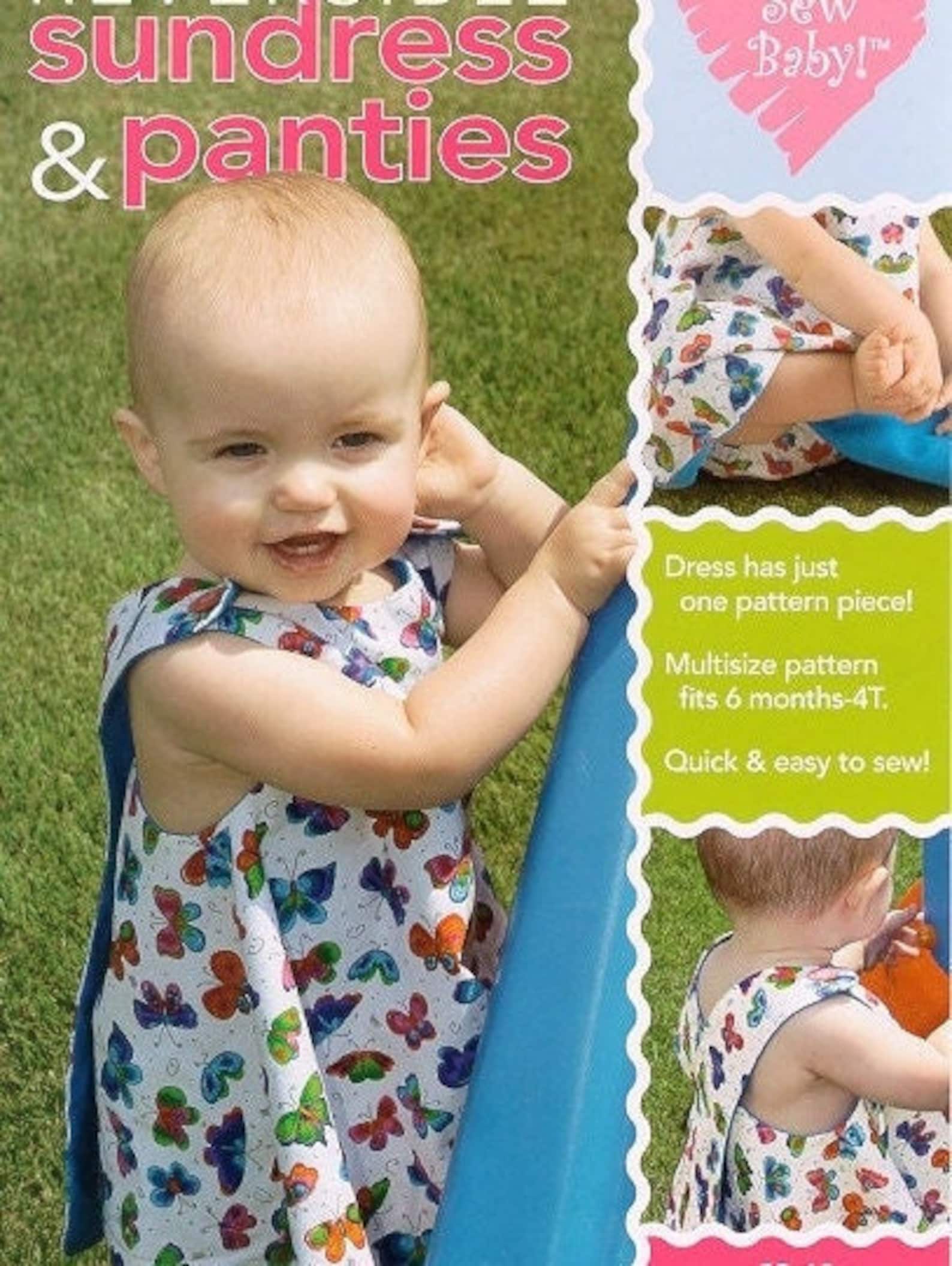 Reversible Sundress and Bloomers PDF Pattern 6 Months - 4T - Etsy