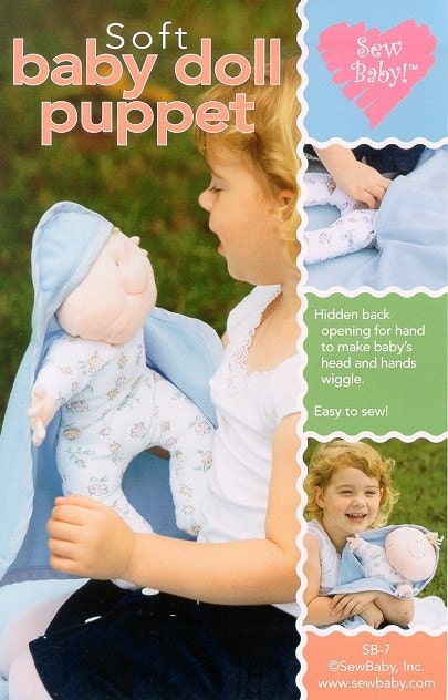 Baby Doll Puppet E-pattern - Etsy