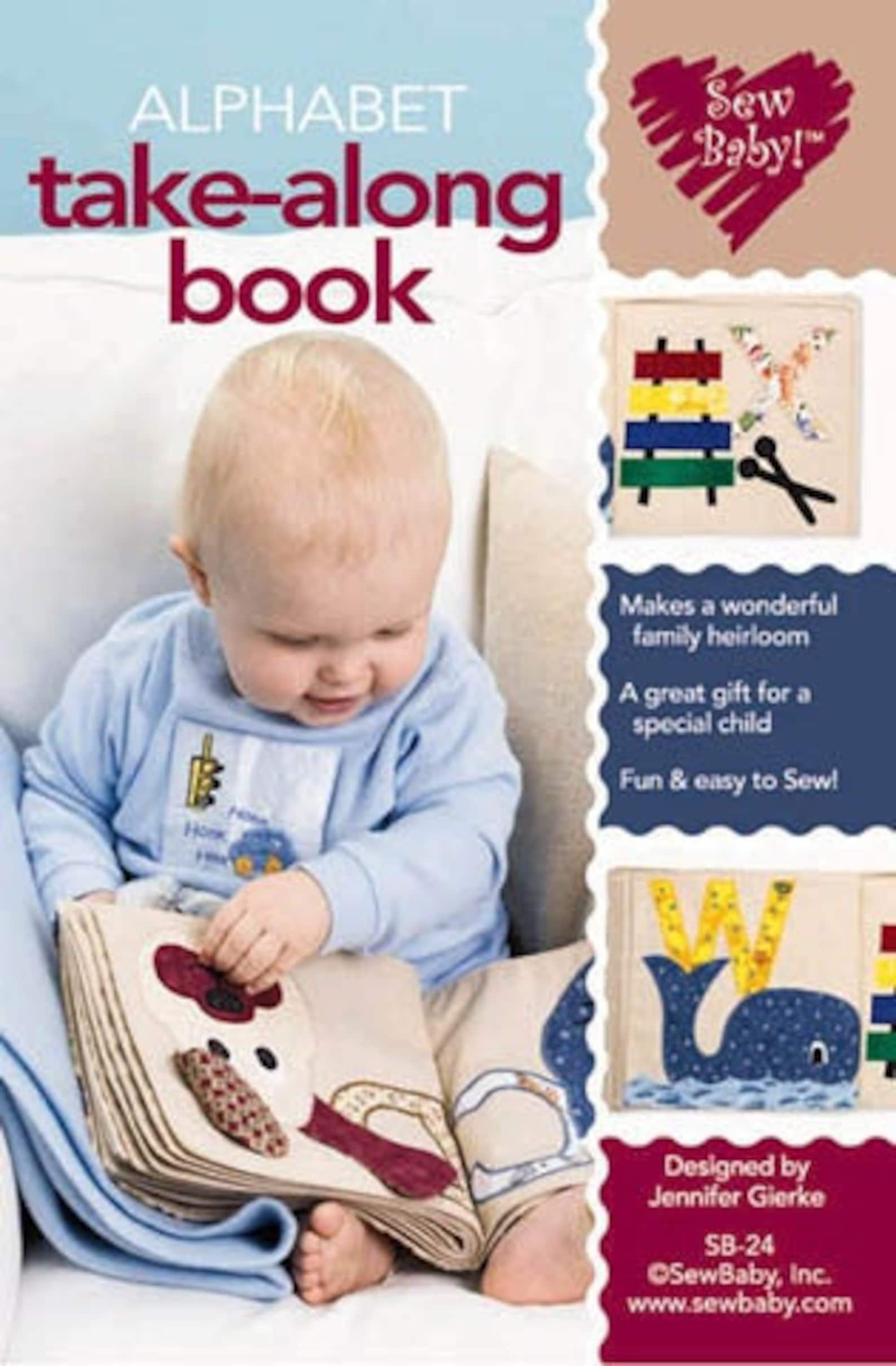 Alphabet Cloth Quiet Book PDF Sewing Pattern - Etsy