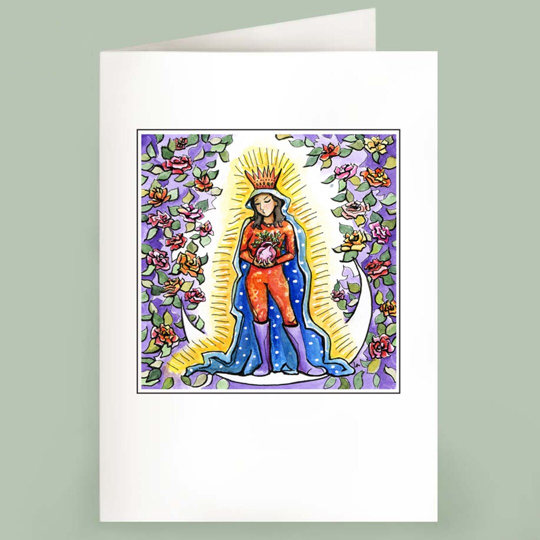 Heart of Mary - Set of 6 Note Cards - Etsy