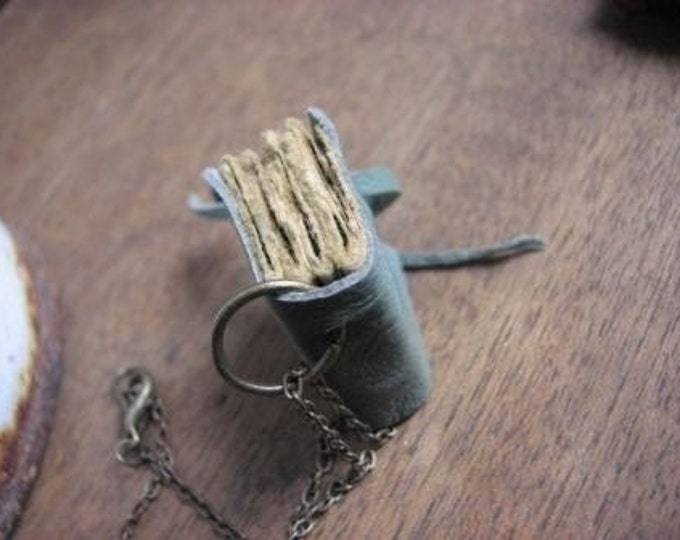 Mini Book Necklace - Etsy