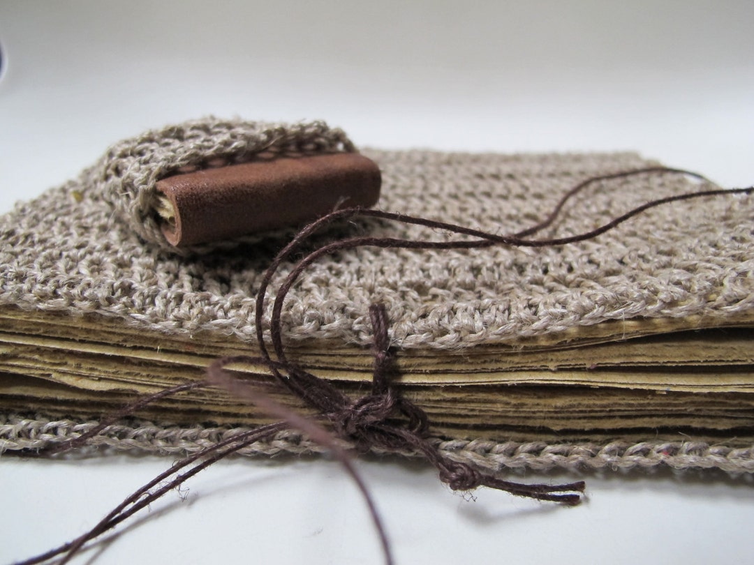 Hemp and Crochet Journal - Etsy