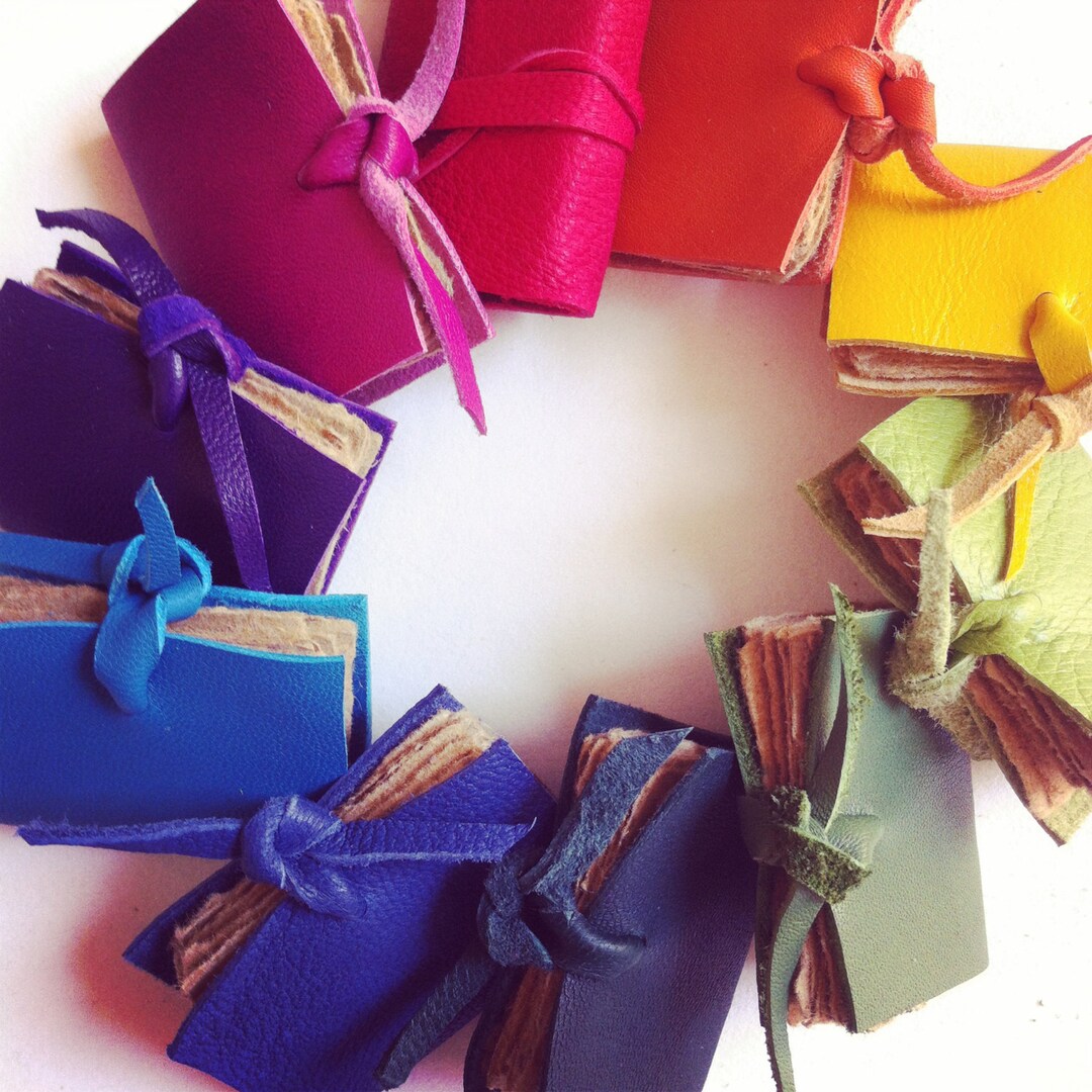 Mini Books, Set of Ten Tiny Journals - Etsy