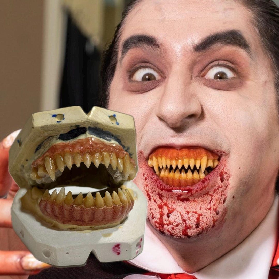 SPIKED VAMPIRE Vacuum Formed Dental Prosthetic Appliance - Etsy