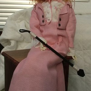 Gothic Riding Habit Sewing Pattern for 24" Bjds - Etsy