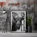 Buffalo Print, Bison Print, Western Art Decor, Digital Download, Black ...