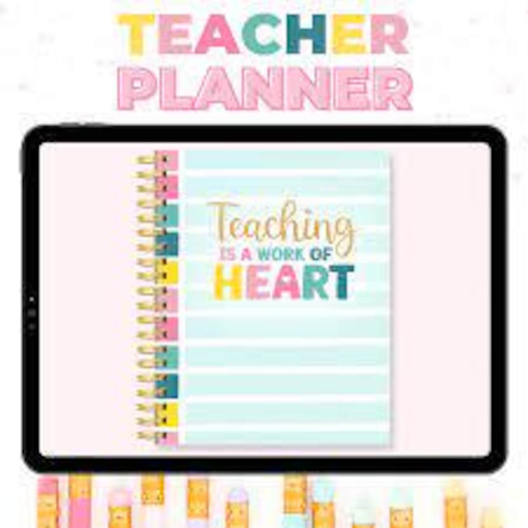Digital Teacher Planner - Google Drive, Goodnotes, Lesson Planner -2025 ...