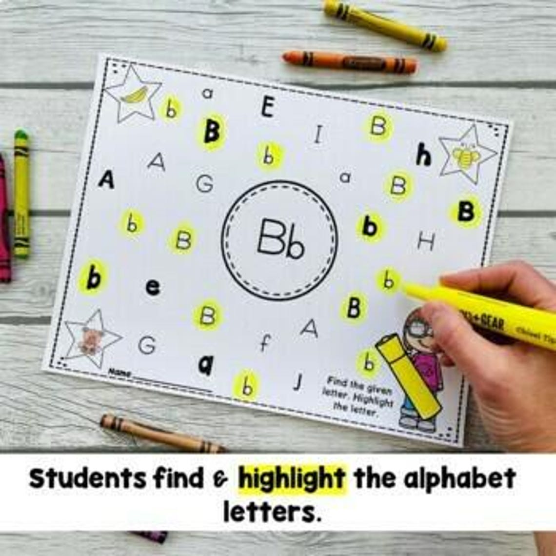DOLLAR DEAL Alphabet Hunt! Alphabet Recognition Activity for All 26 ...