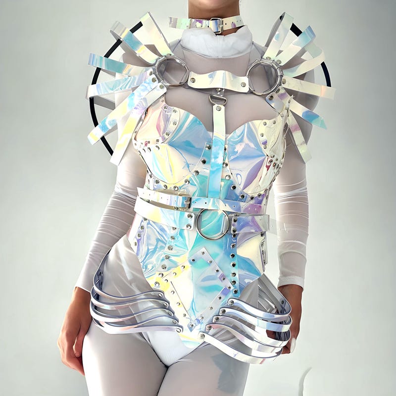 Holographic Bodysuit - Etsy