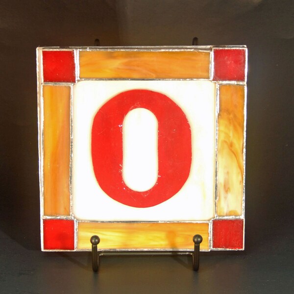 Stained Glass Numbers - Etsy