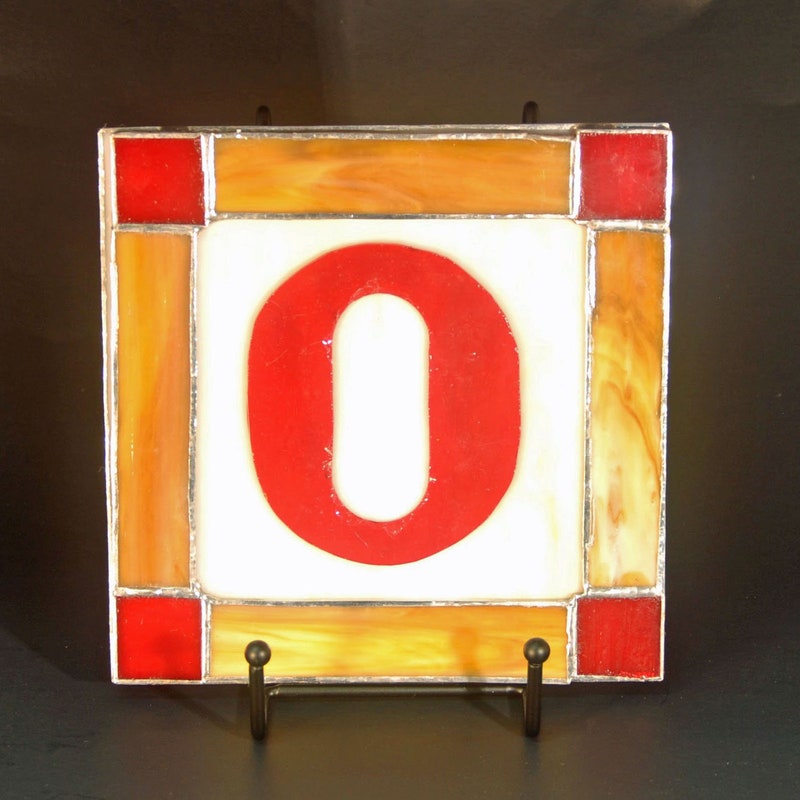 Stained Glass Numbers - Etsy