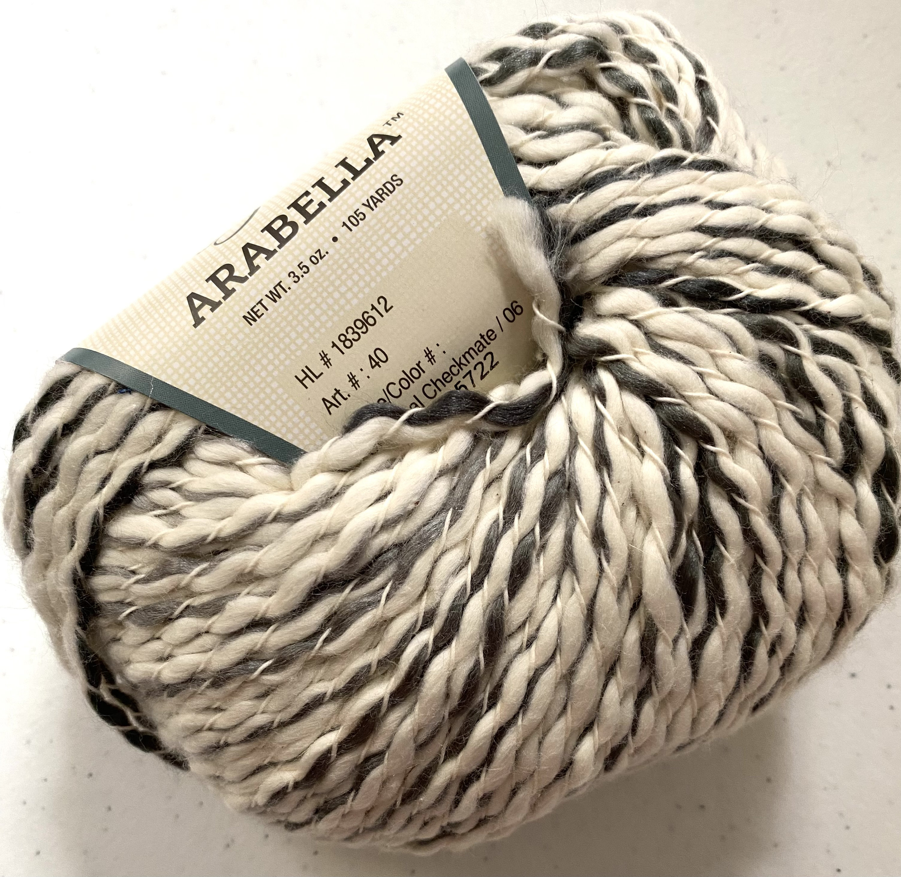 Yarn Bee Arabella 5 Bulky Chunky 3.5 Oz Ball Cotton Acrylic Boucle ...