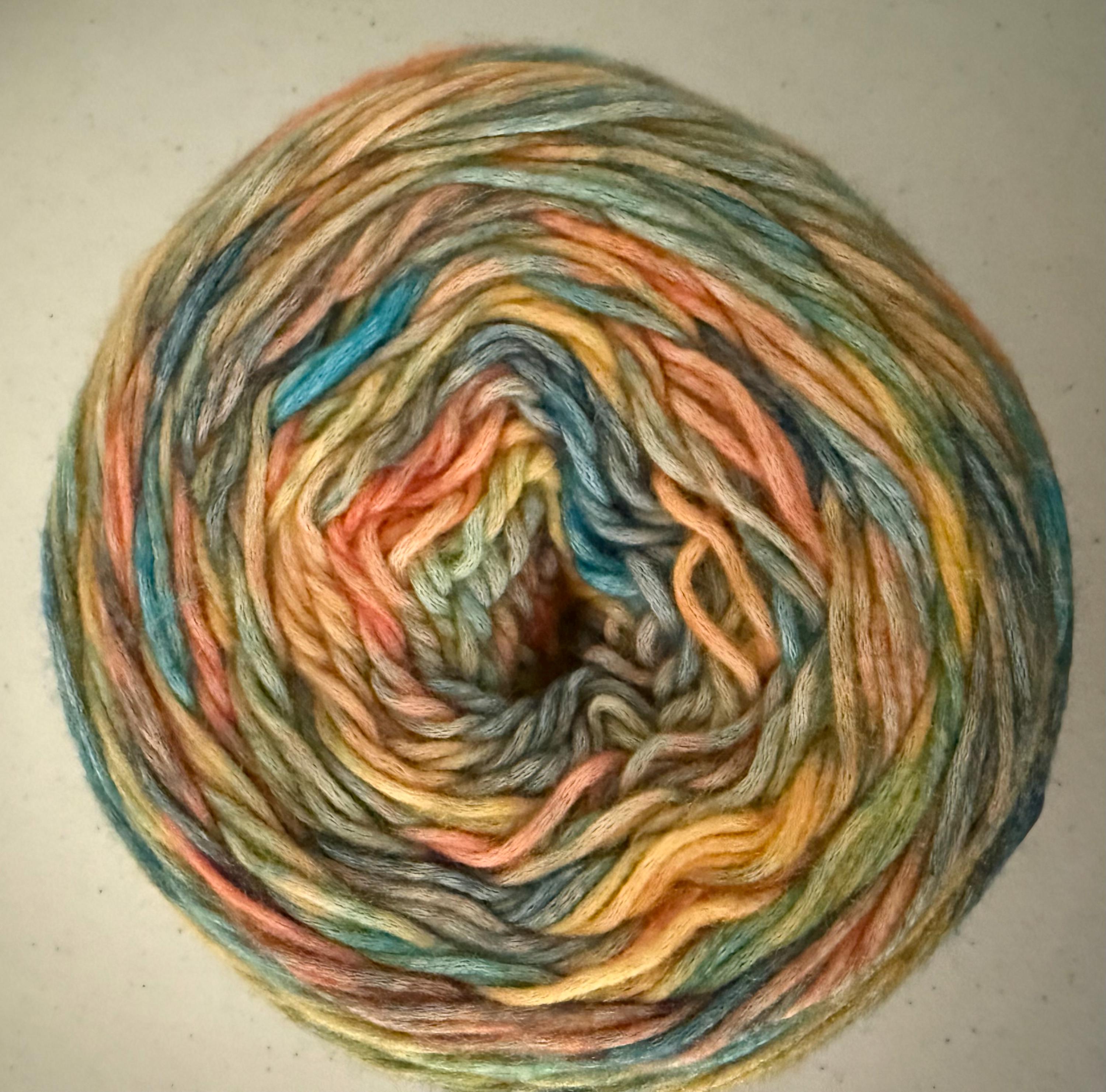 Caron Blossom Cakes Yarn #4 Aran Medium Cotton Acrylic 481 Yd 8 Oz ...