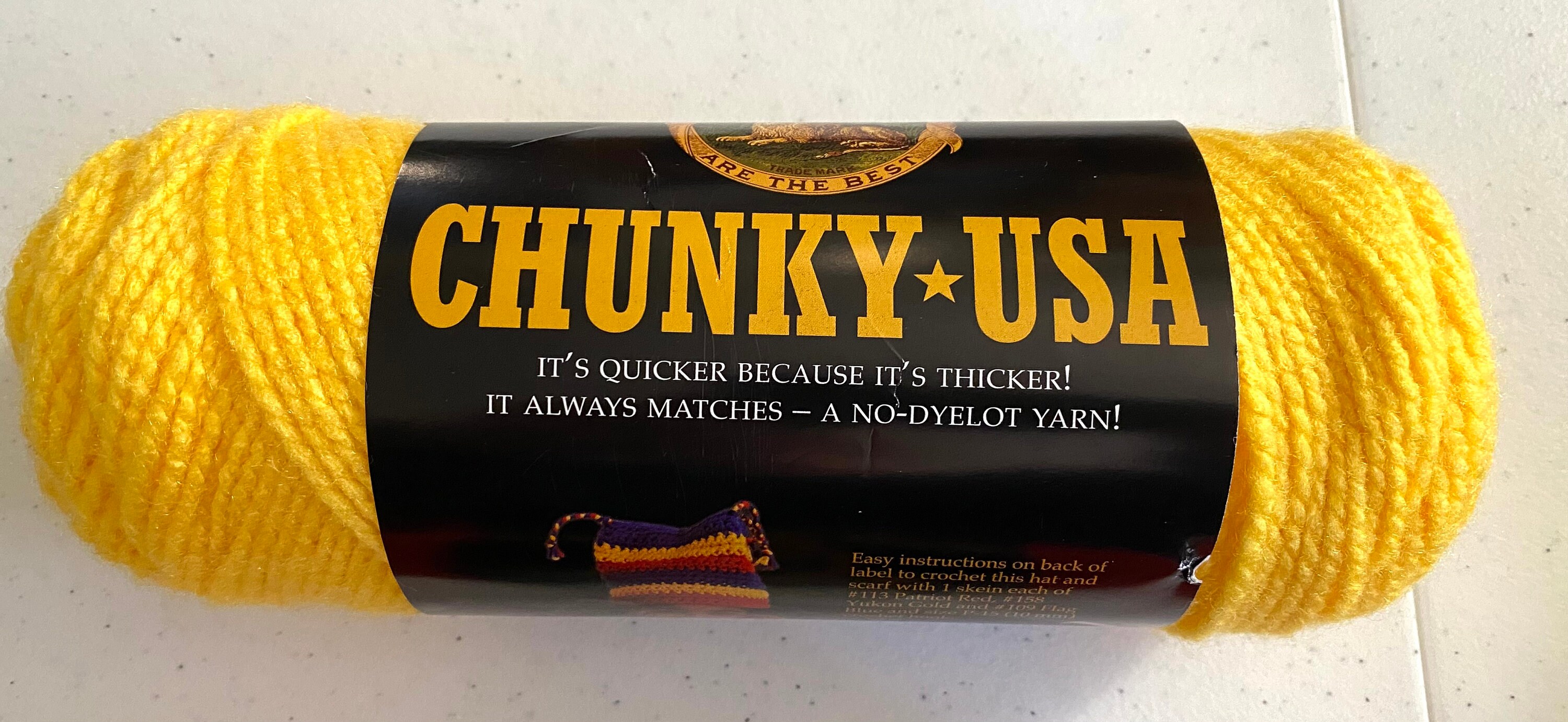 Lion Brand Chunky USA Yarn Bulky 5 Solid No Dye Lot Assorted Colors ...