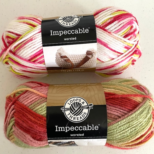 Loops and Threads Impeccable Yarn - Etsy