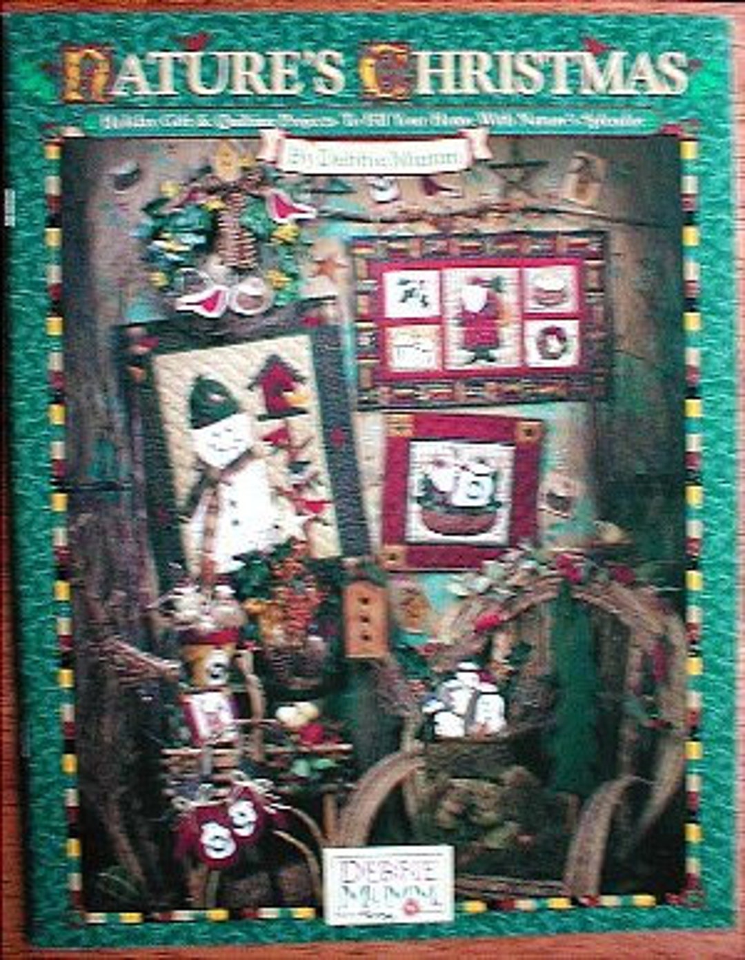 NATURE'S CHRISTMAS Debbie MUMM Holiday Gifts Quilting Quilt Applique ...