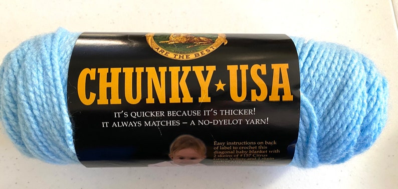Lion Brand Chunky USA Yarn Bulky 5 Solid No Dye Lot Assorted Colors ...