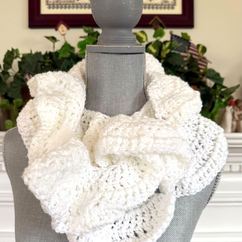 Ruffle Scarf Yarn - Etsy