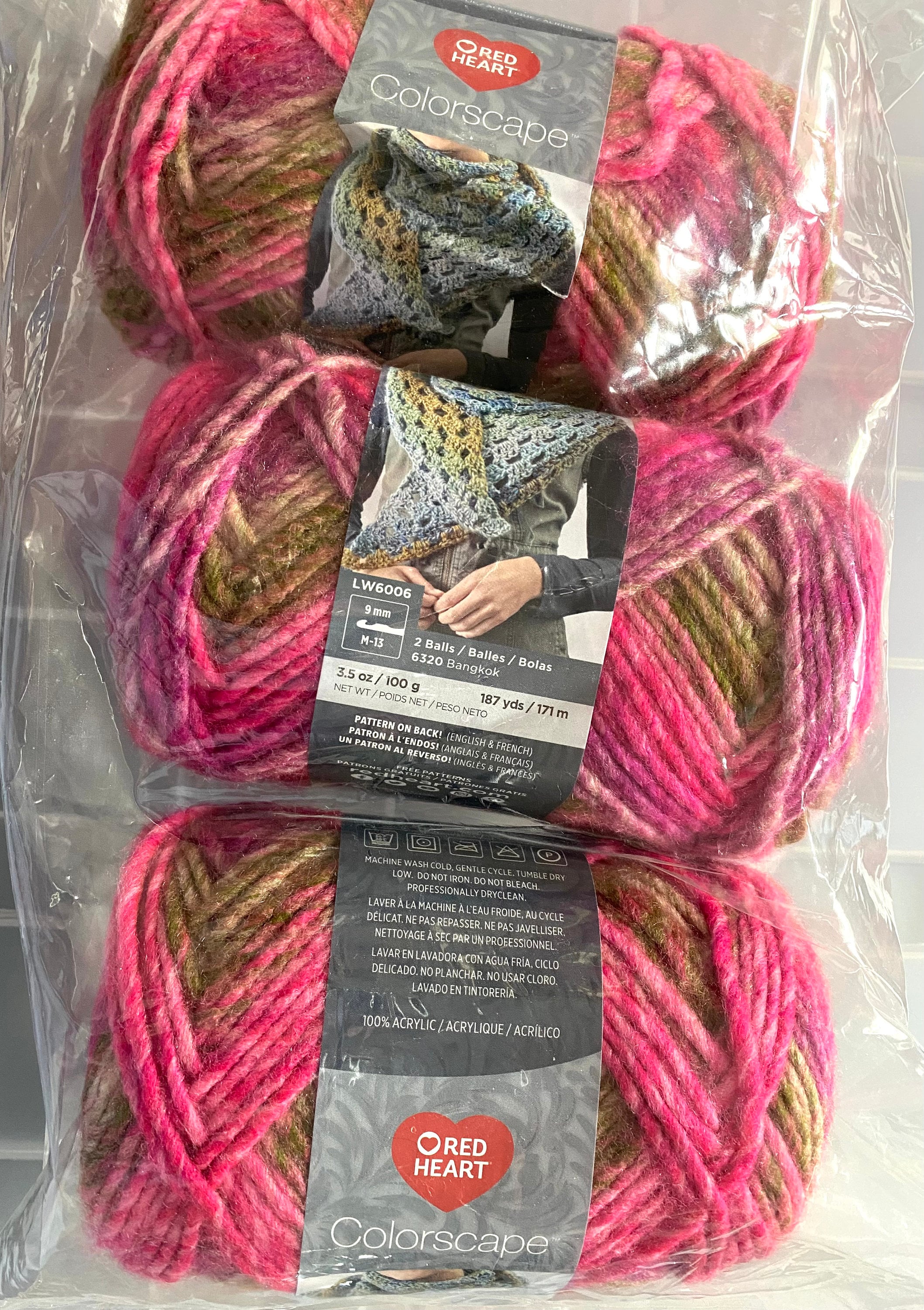 Red Heart Yarn Colorscape