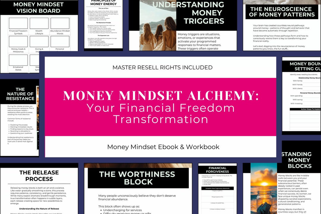 Money Mindset Ebook Workbook: MRR Wealth & Abundance Guide for ... Money Mindset Ebook Workbook: MRR Wealth & Abundance Guide for ...