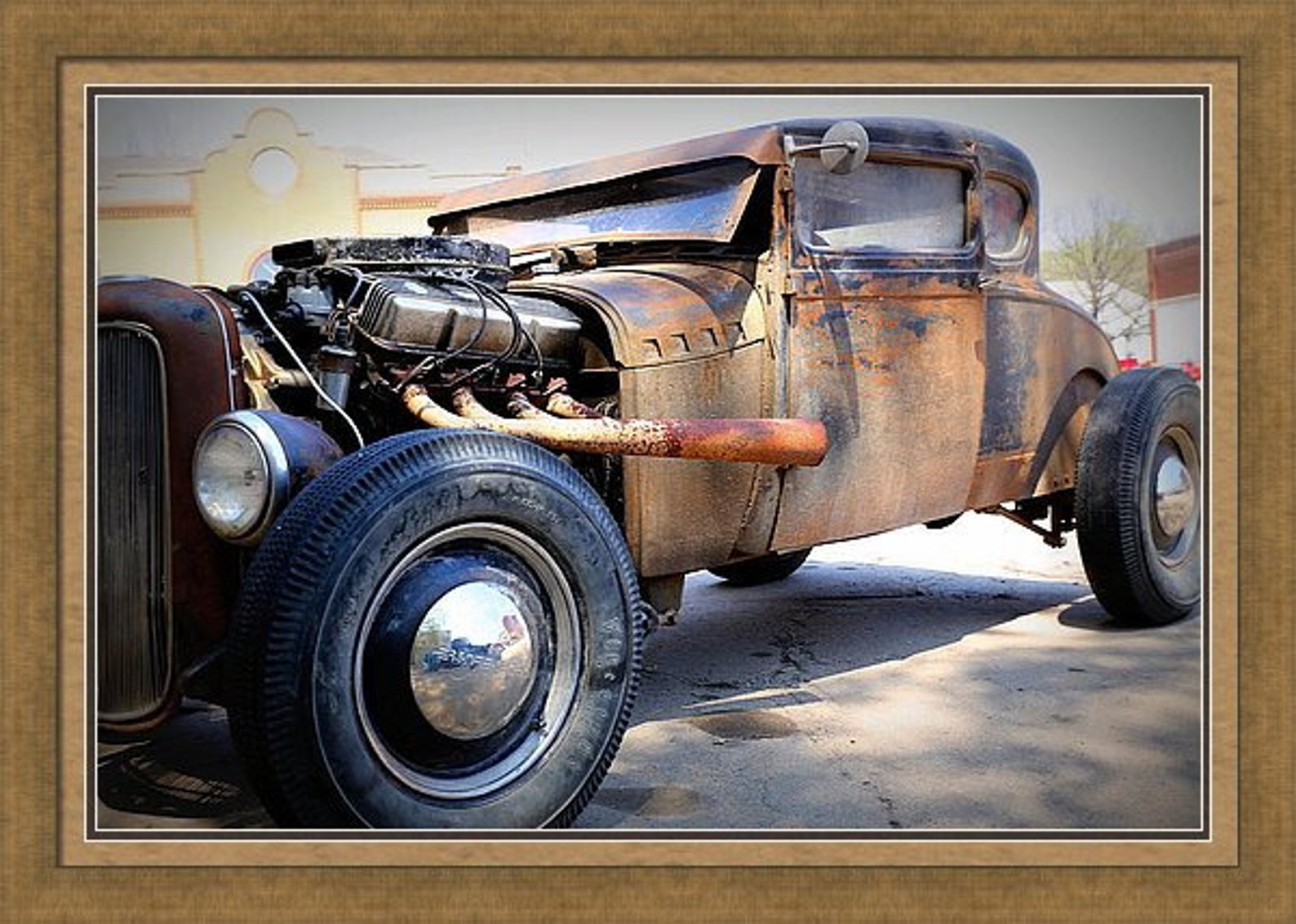 Hot Rod Old Car Old Hot Rod Rusty Old Car Rusty Hot - Etsy