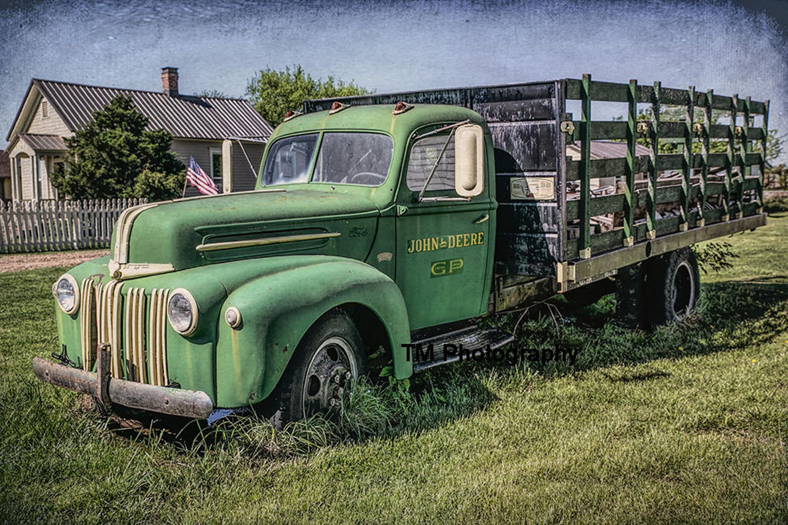Farm Truck Old Farm Truck Old Green Truck Work Truck - Etsy