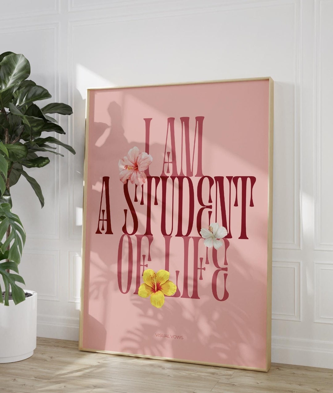 I Am Quote Poster Aesthetic Wall Art Prints Dopamine Art Preppy Dorm ...