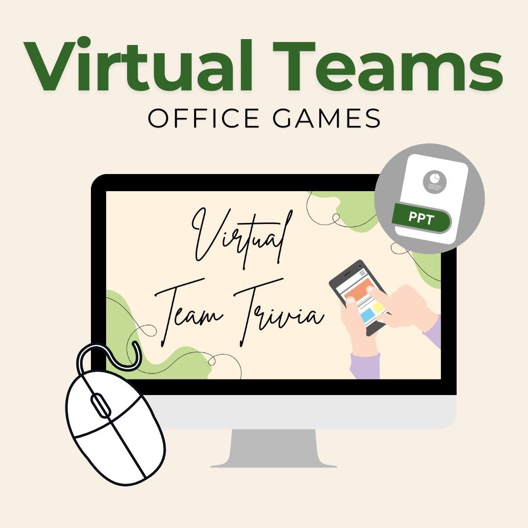 Workplace Games & Activities Printable Bundle Work Ice Breaker ...