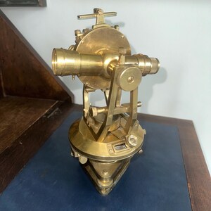 Antique Theodolite - Brass, Early 1900’s - Etsy