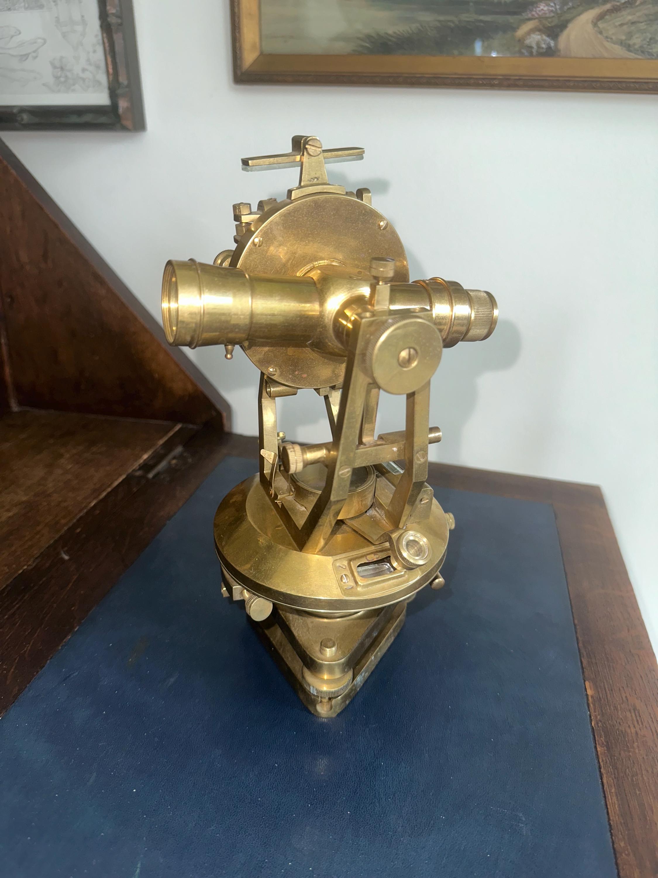 Antique Theodolite - Brass, Early 1900’s - Etsy