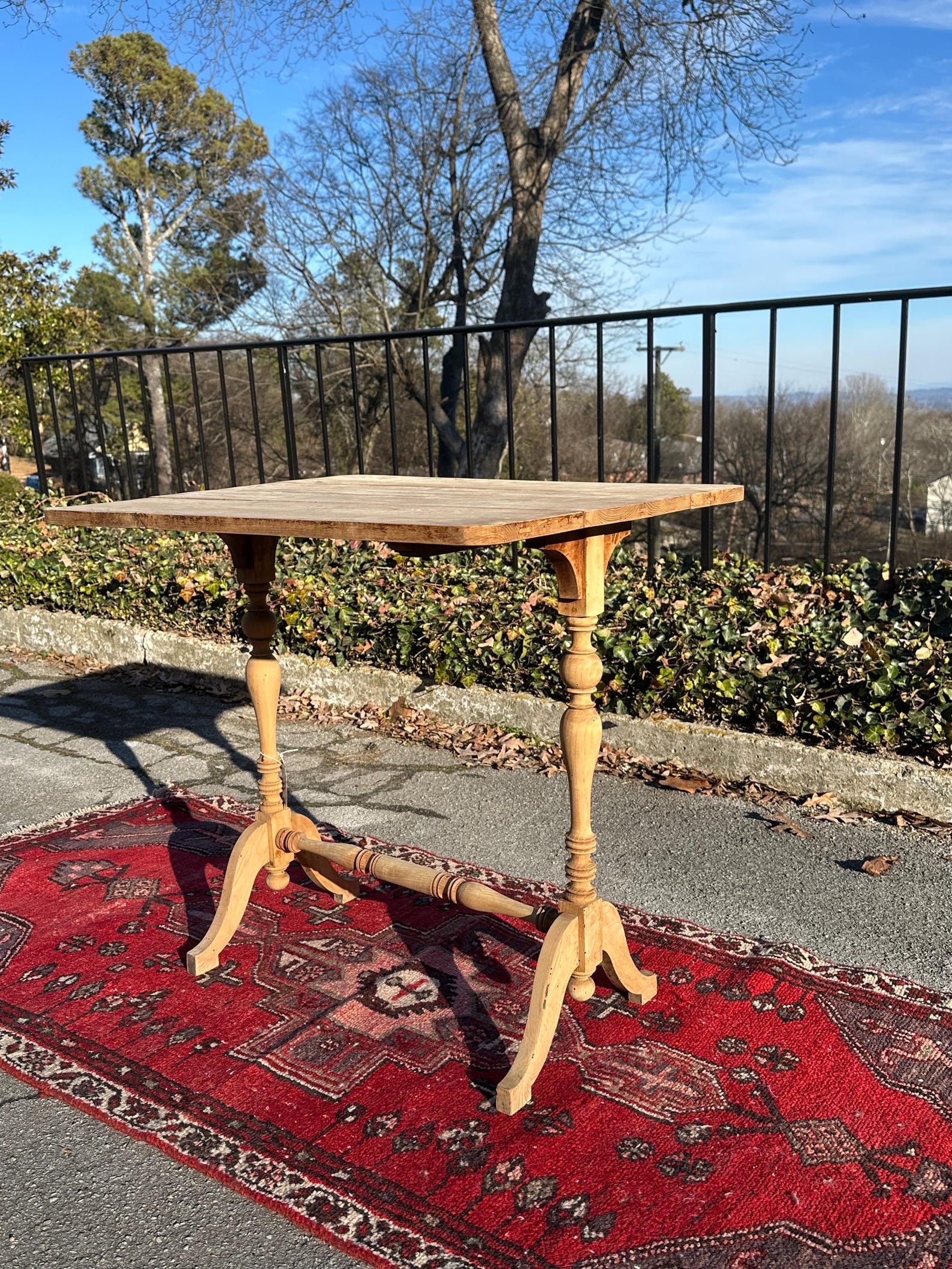 Beautiful French Pine Antique Drop Leaf Table - Etsy