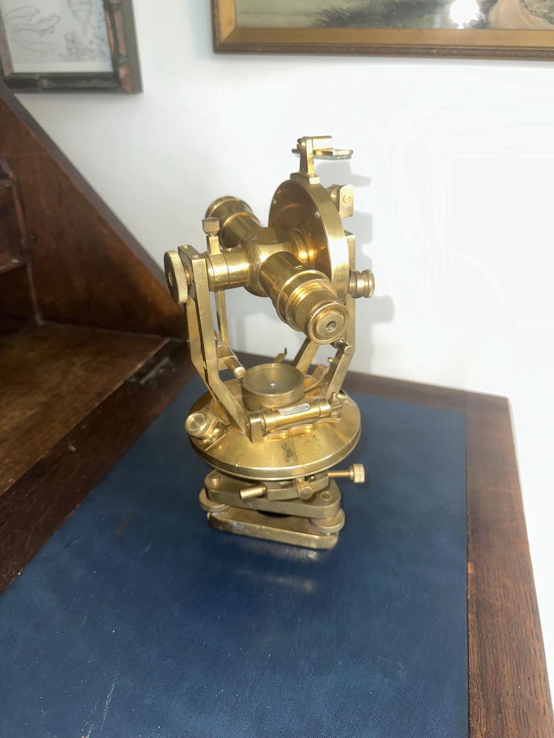 Antique Theodolite - Brass, Early 1900’s - Etsy