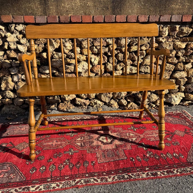 Mcm Entryway Bench - Etsy