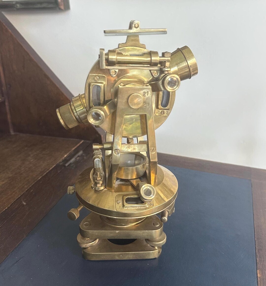 Antique Theodolite - Brass, Early 1900’s - Etsy