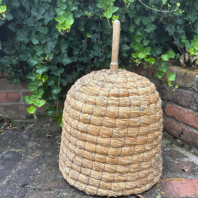 Antique Bee Skep - Etsy