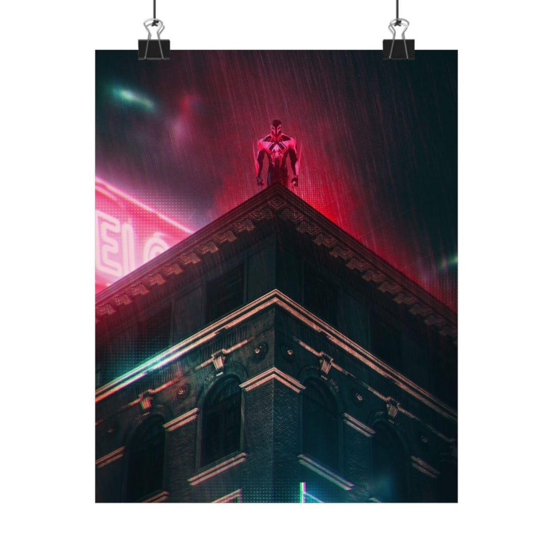 Spider-man 2099 Matte Vertical Posters, Miguel O'hara Wall Art ...