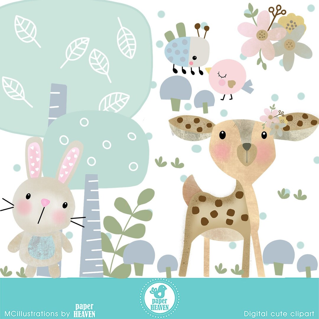 Imágenes Prediseñadas Del Bosque, Imágenes Prediseñadas De Animales ...