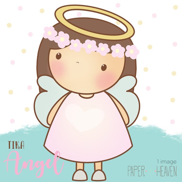 Cute Angel Clipart - Etsy
