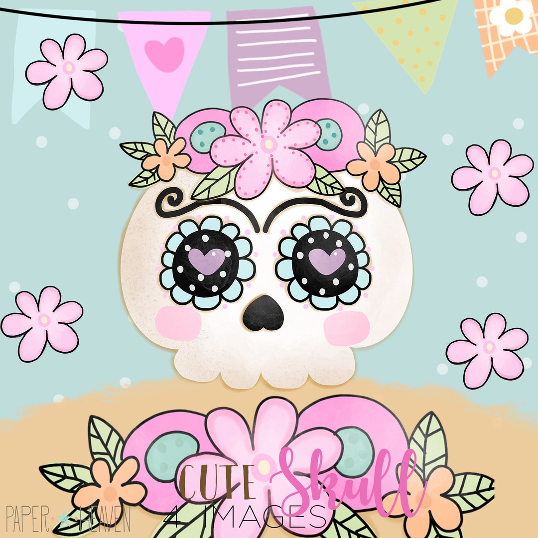 Lindo Dead Clipart, Dia de los Muertos Clipart, Skull Clipart, Skeleton ...